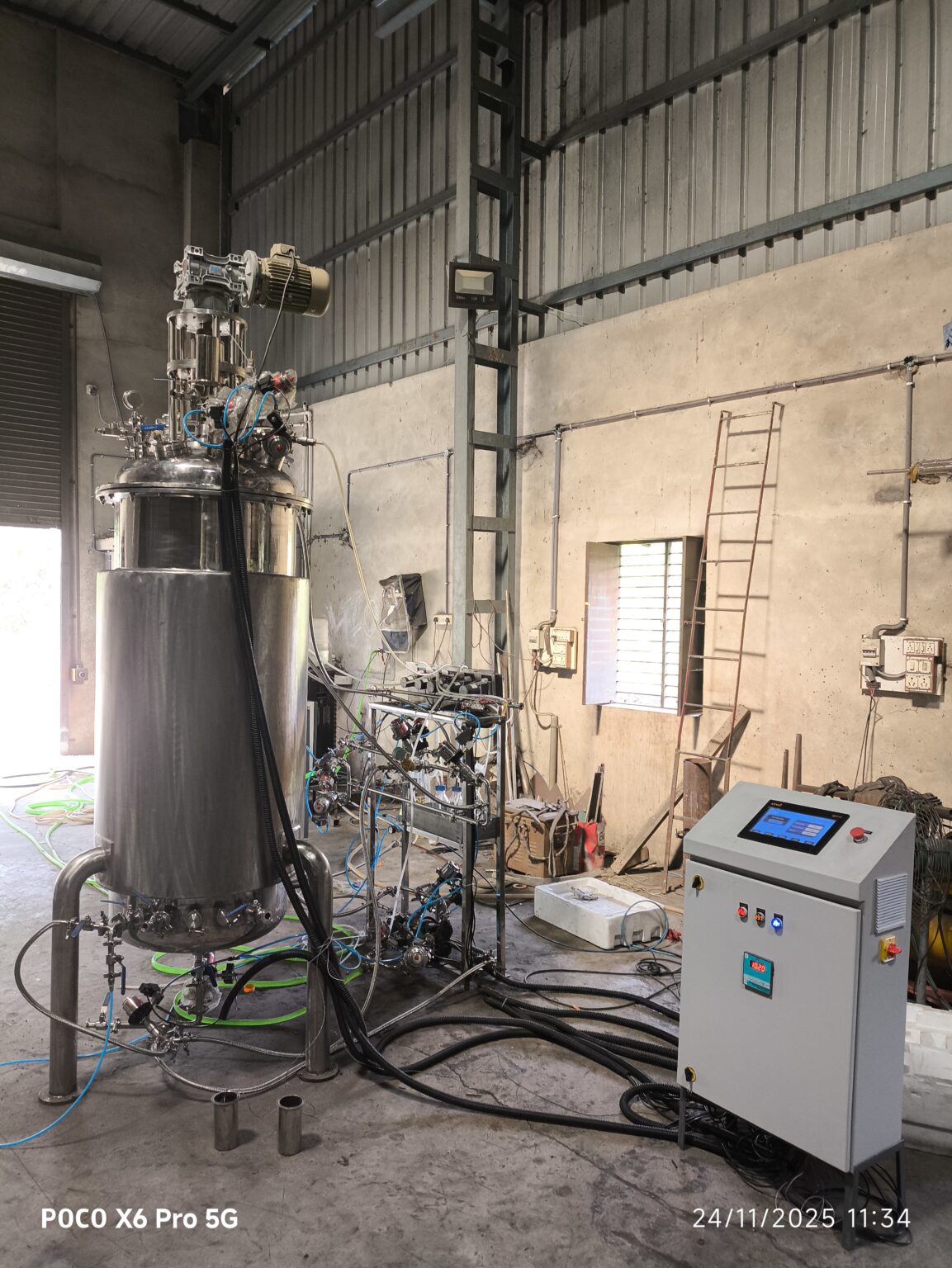 Automatic Industrial Fermenter System Manufacturer in India | Uma ...